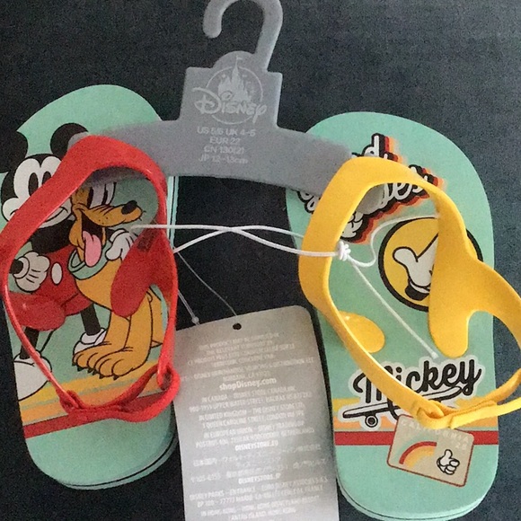 Disney | Shoes | Disney Kids Mickey And Goofy Sandals | Poshmark